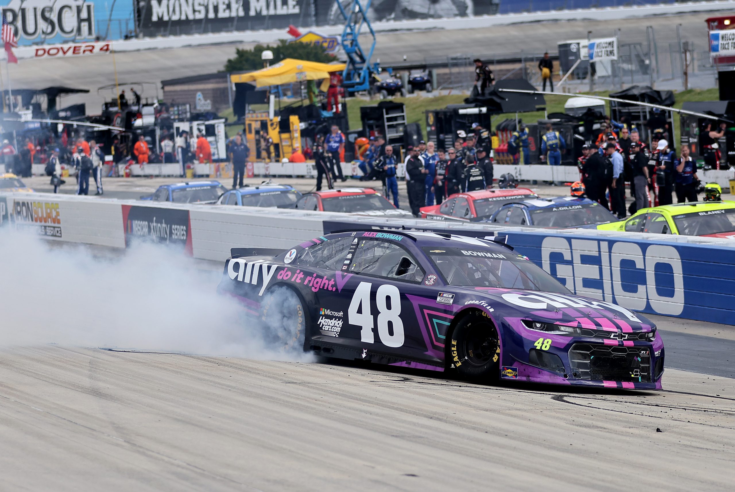 Dover 2021 NASCAR Speed By Segment - ifantasyrace.com